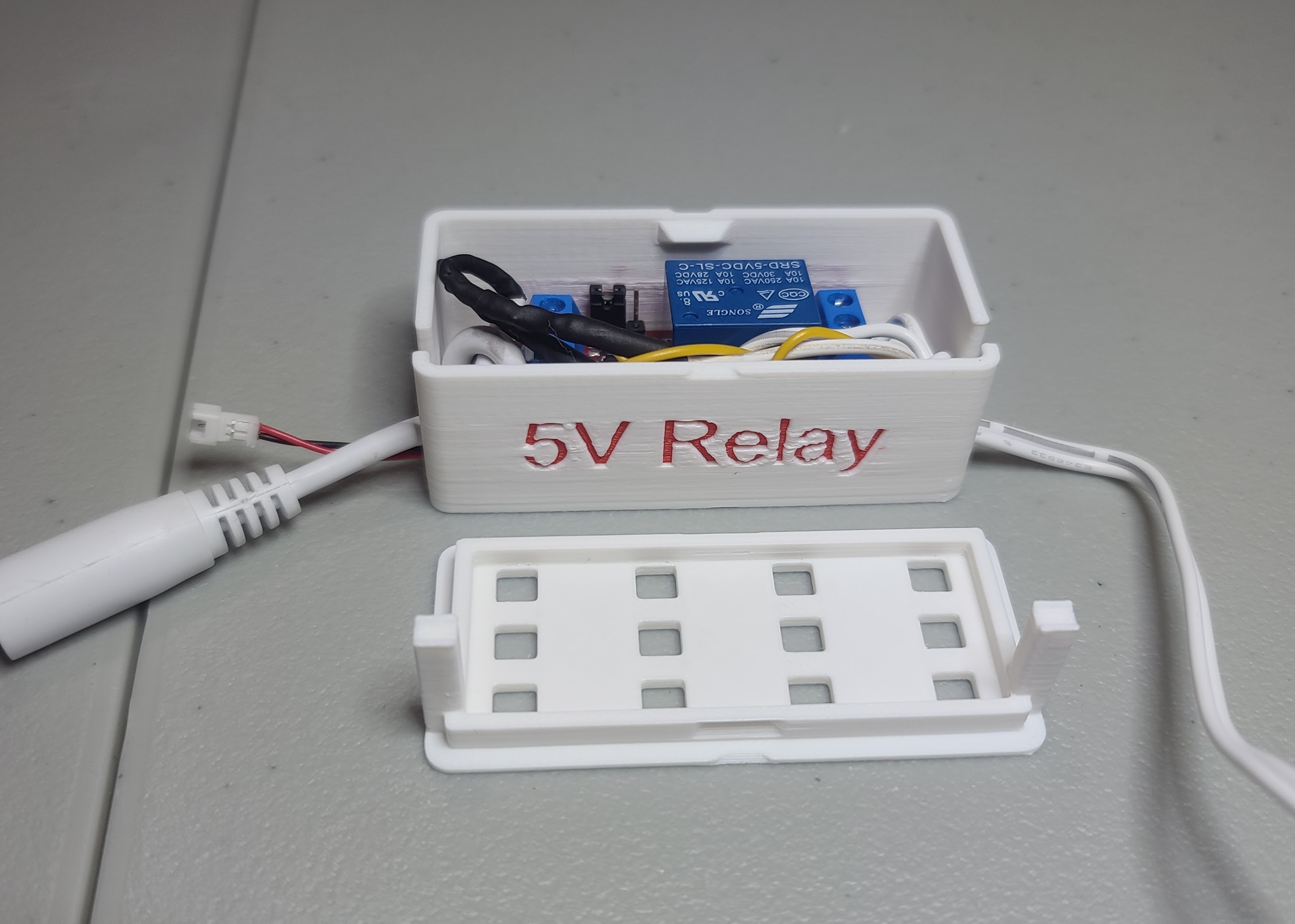 5v Relay Box - One Channel Relay Module by parrothd | Download free STL ...