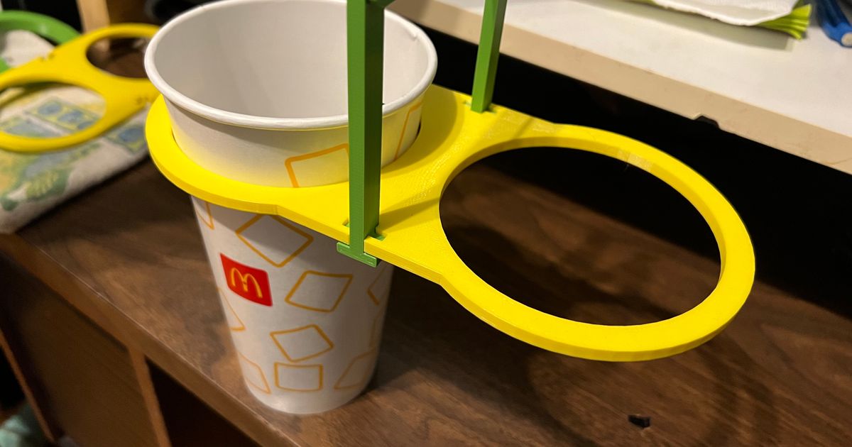 Reusable collapsible coffee carrier - Larger cup by CntStrahd ...