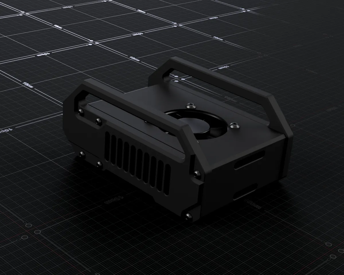 Raspberry Pi 4 Case (V2) by Squirrelbrain | Download free STL model ...