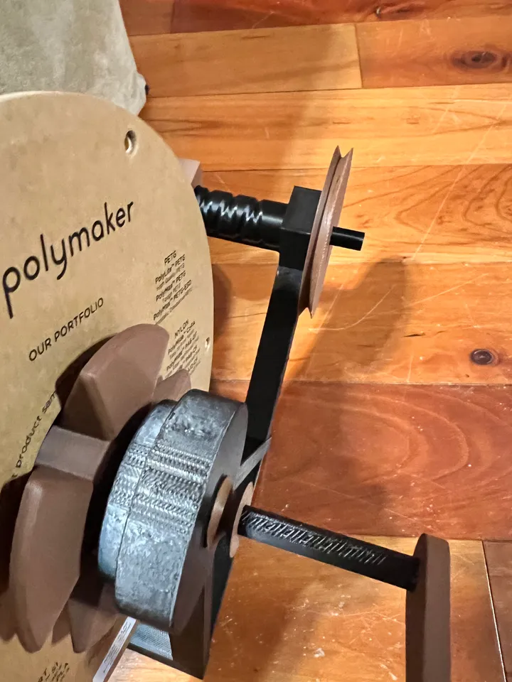 v pulleys for spool winder by chad3814 | Download free STL model ...