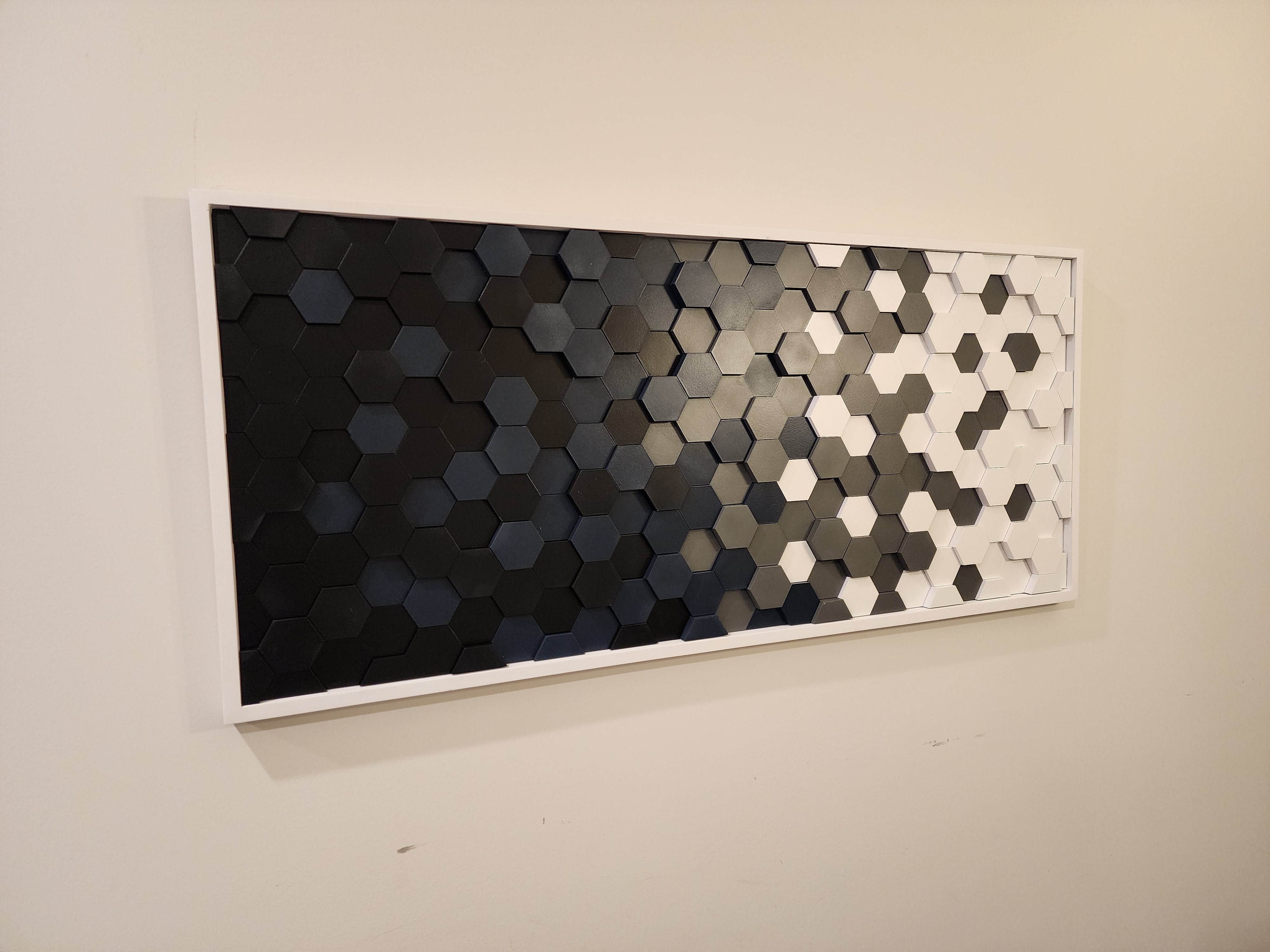 Hexagon Wall Art by ThePrintHouse | Download free STL model ...