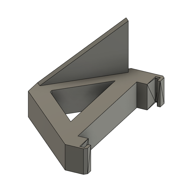 Prusa LCD-Screen hanger (quick mount/unmount) by GurtKnev | Download ...