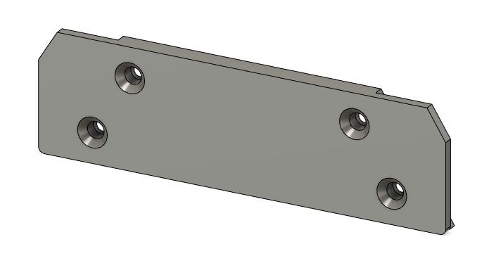 Prusa LCD-Screen hanger (quick mount/unmount) by GurtKnev | Download ...