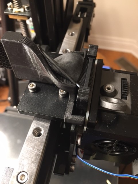 Creality Sprite Extruder Pro Cable Support by mfetting | Download free STL model | Printables.com