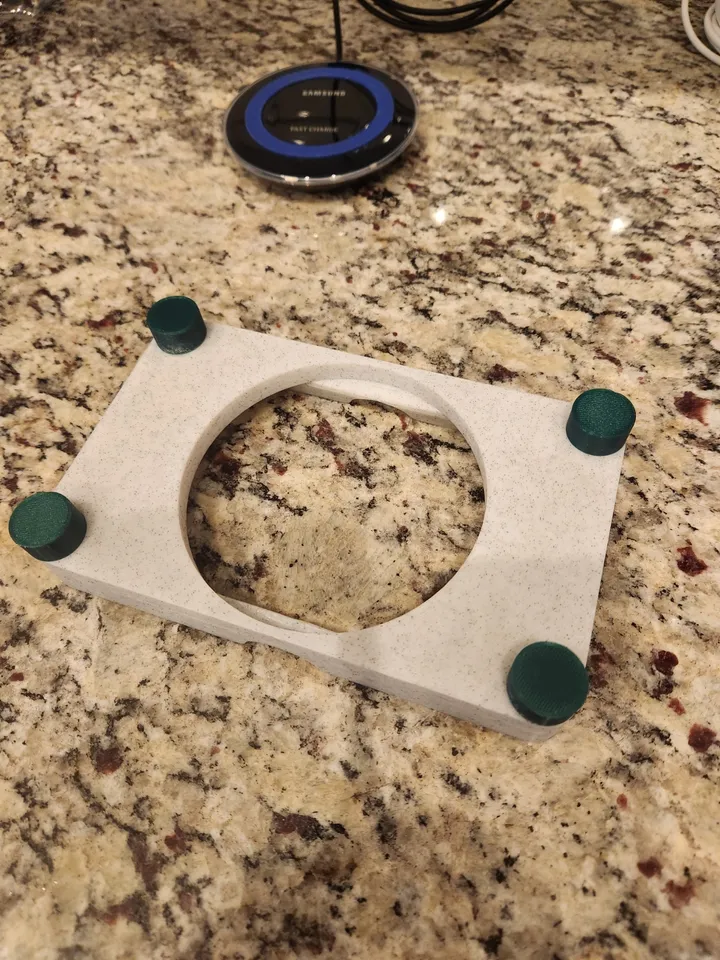 Wireless charger tray by Jon | Download free STL model | Printables.com