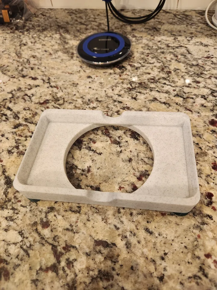 Wireless charger tray by Jon | Download free STL model | Printables.com