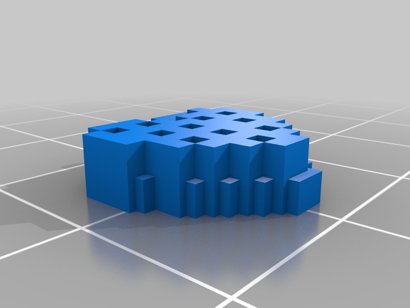 Bambu P1P Pixel case mod by Jason Skidmore | Download free STL model ...