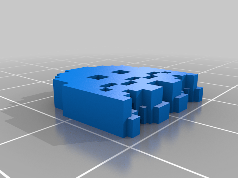 Bambu P1P Pixel case mod por Jason Skidmore | Descargar modelo STL ...