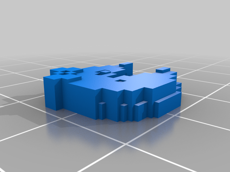 Bambu P1P Pixel case mod by Jason Skidmore | Download free STL model ...