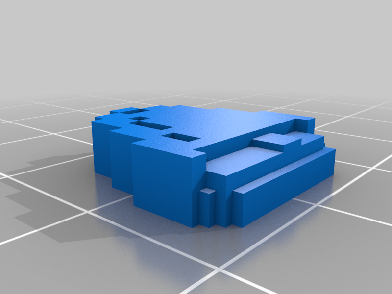 Bambu P1P Pixel case mod by Jason Skidmore | Download free STL model ...