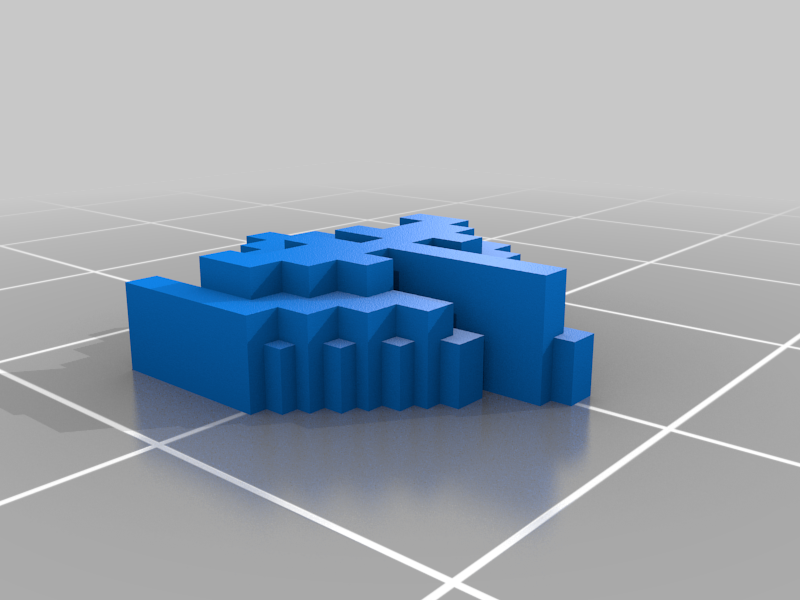 Bambu P1P Pixel case mod by Jason Skidmore | Download free STL model ...