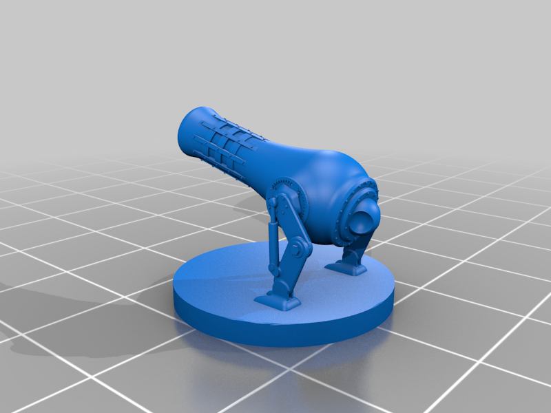 Artificer's cannon by IzMr Pickel | Download free STL model ...