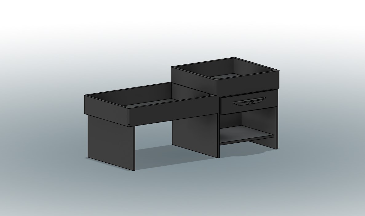Catch all desk by Cad-Lad | Download free STL model | Printables.com