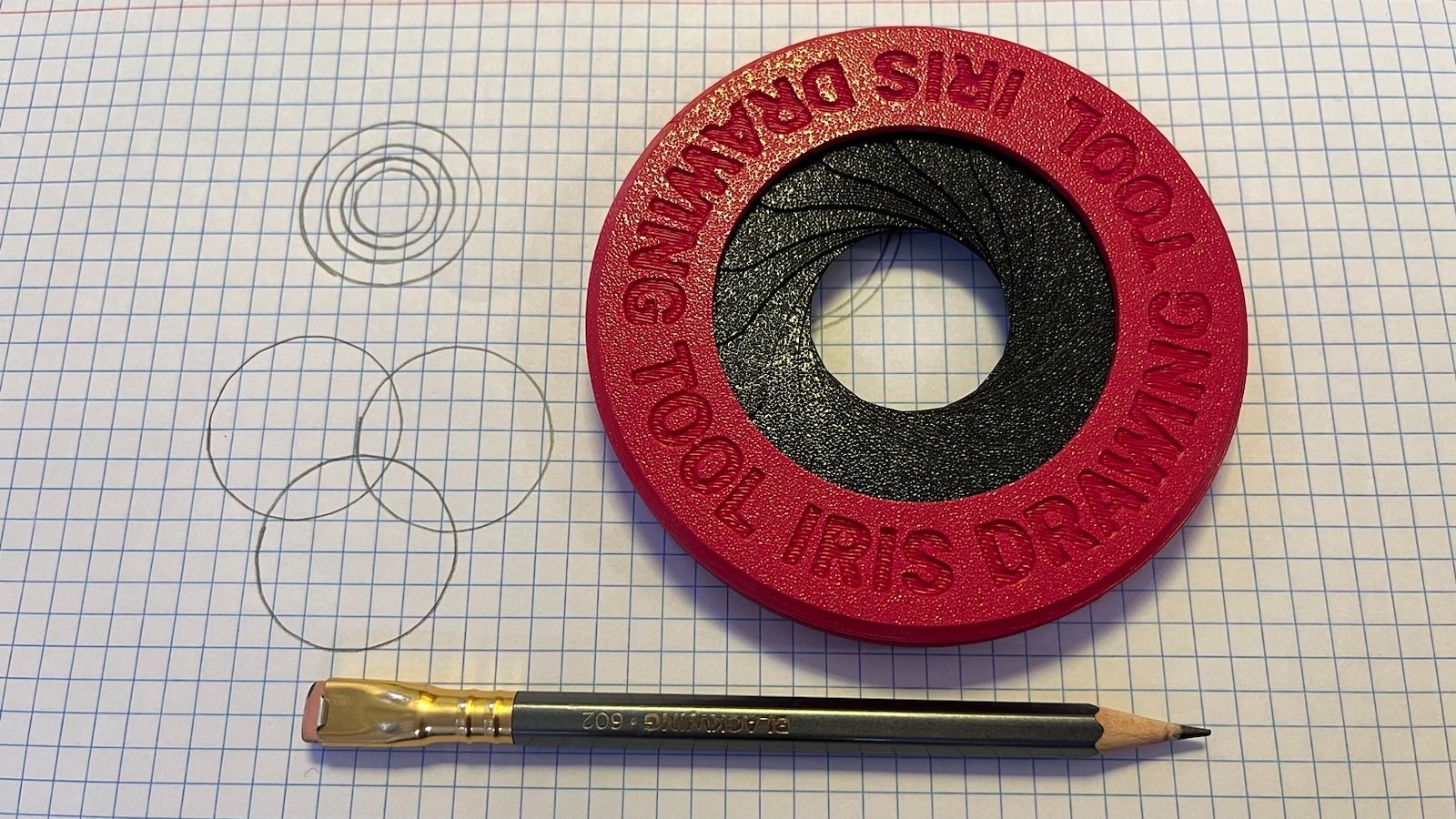 Iris Compass Circle Drawing (Easy to assemble) von Ishdo | Kostenloses ...