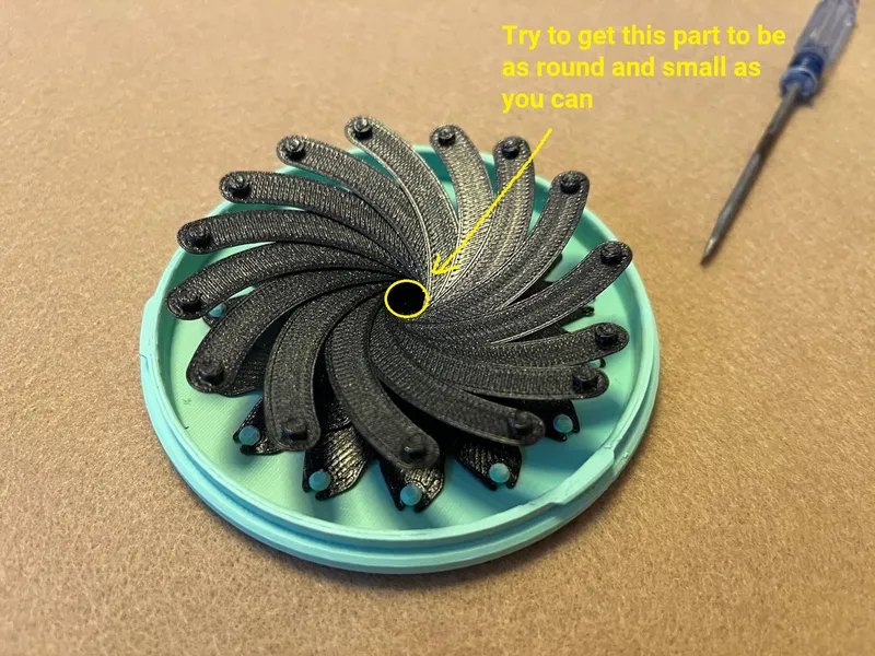 Iris Compass Circle Drawing (Easy to assemble) von Ishdo | Kostenloses ...