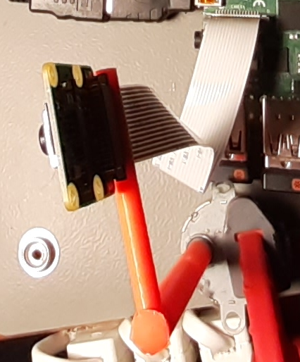 Raspberry Camera Stepper Pan Manual Tilt Camera Holder By Hermannsw Download Free Stl Model