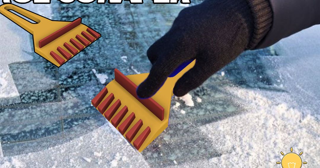 Ice scraper by Idea Prints | Download free STL model | Printables.com