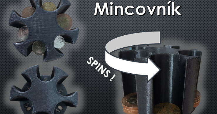 Coin Stand Sorter Stojan Na Mince By Wiki Fišer Download Free