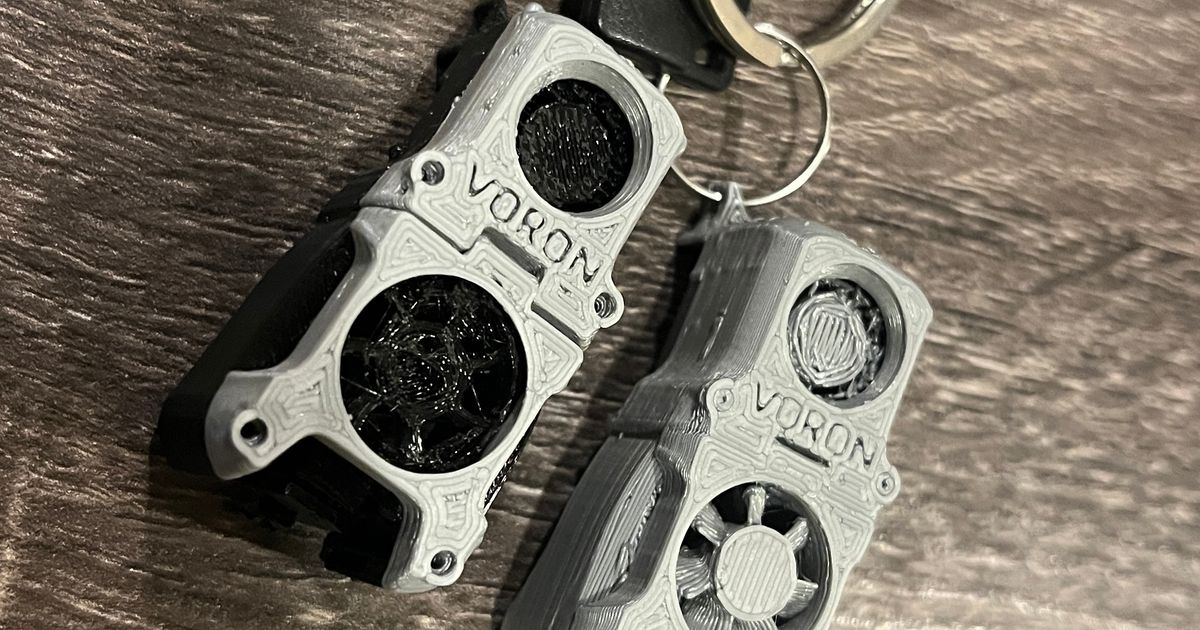 Voron Afterburner Keychain by Rafa | Download free STL model ...