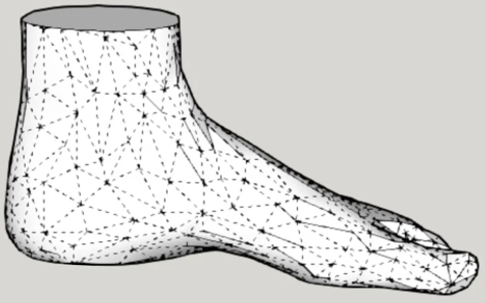 Foot low-poly by Mataksik | Download free STL model | Printables.com