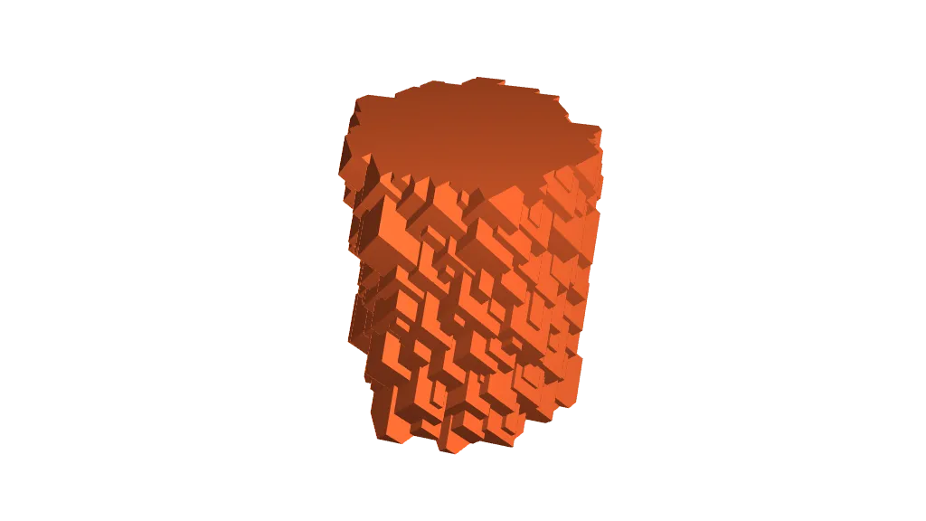 Glitch pen cup by John Carter | Download free STL model | Printables.com