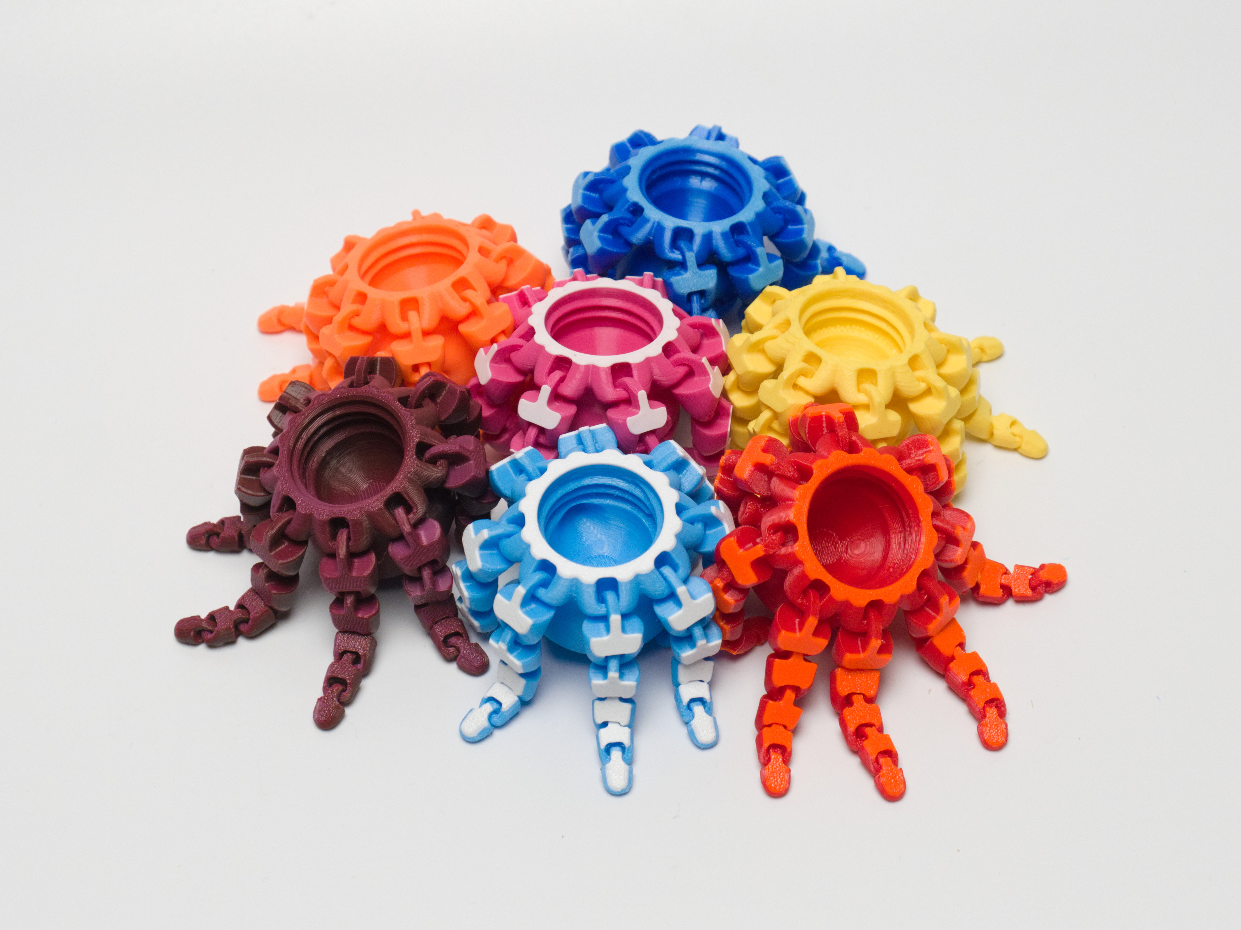Cute Squirty Octopus by Geoff | Download free STL model | Printables.com