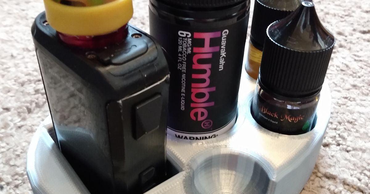 Vape Accessory Tray by Greg Bennett | Download free STL model ...