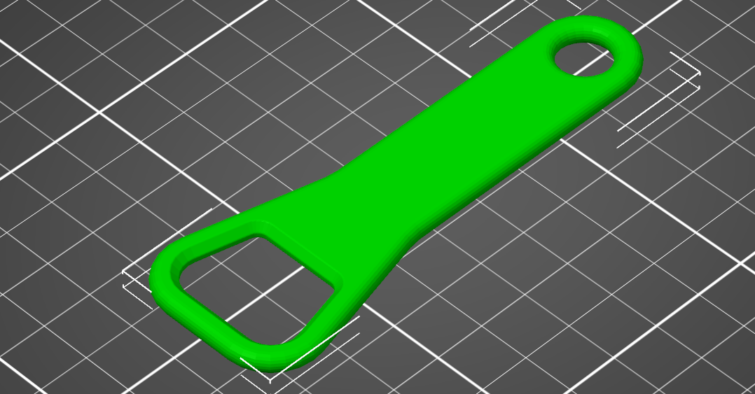 Simple bottle opener by JoelK | Download free STL model | Printables.com