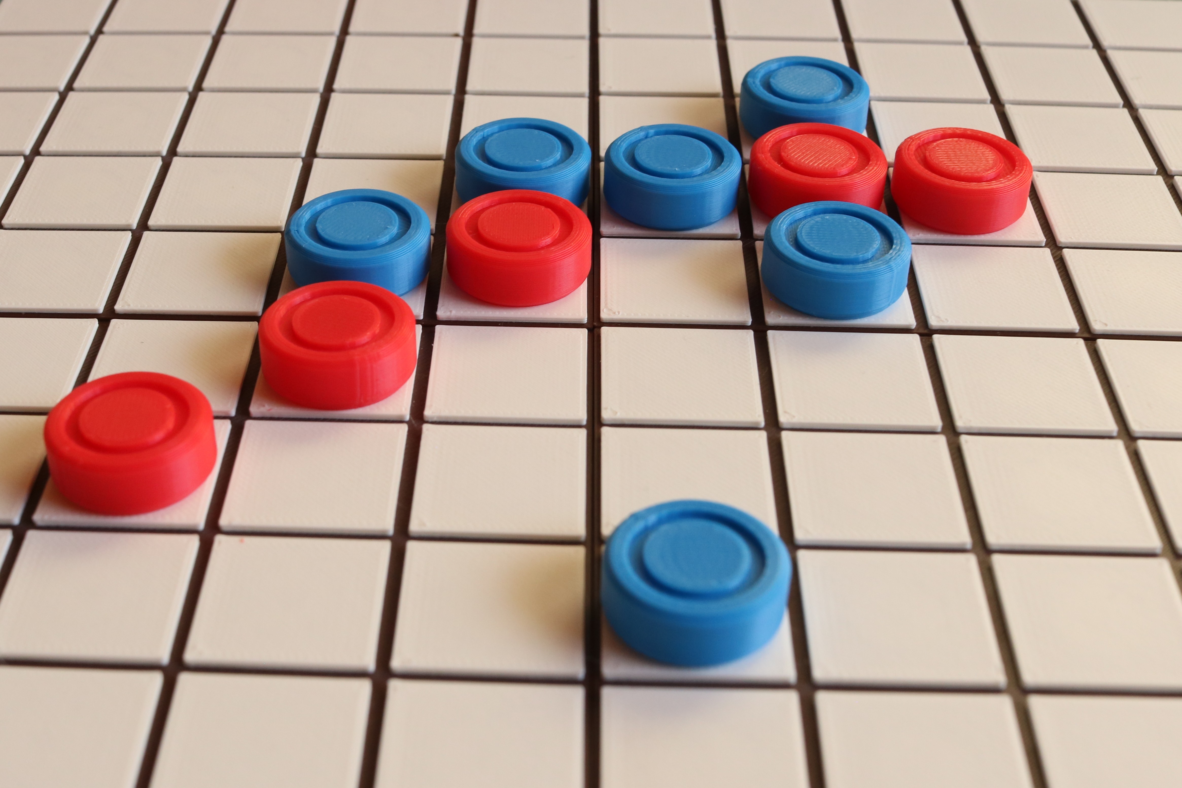 Folding magnetic Gomoku (Five in a row) by Make by L. | Download free ...