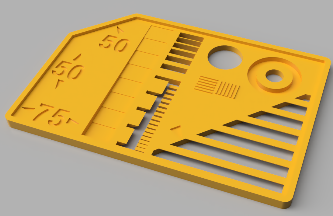 Quick Calibration Print by grizzie17 | Download free STL model ...