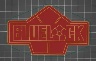 Blue Lock Logo by JS94 | Download free STL model | Printables.com