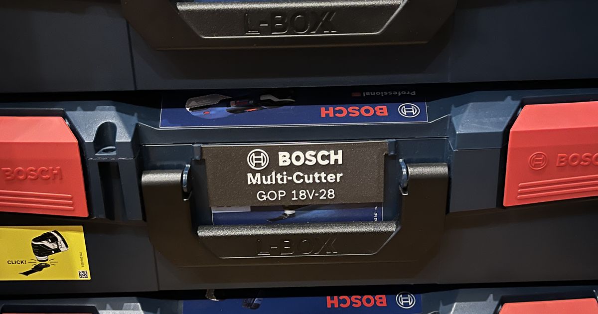 L-Boxx Label by V3enandi | Download free STL model | Printables.com