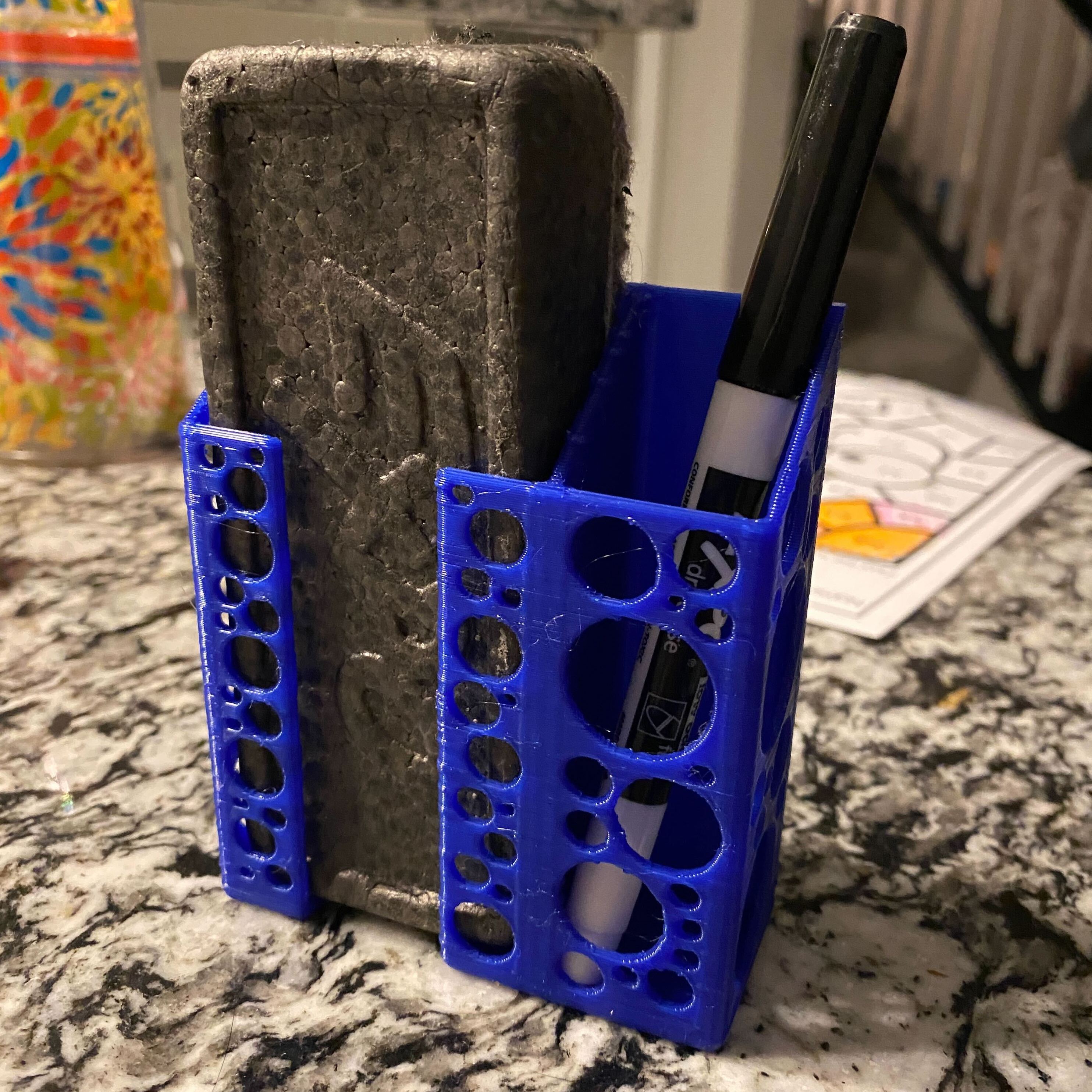 holder for eraser and marker by brnhx | Download free STL model ...