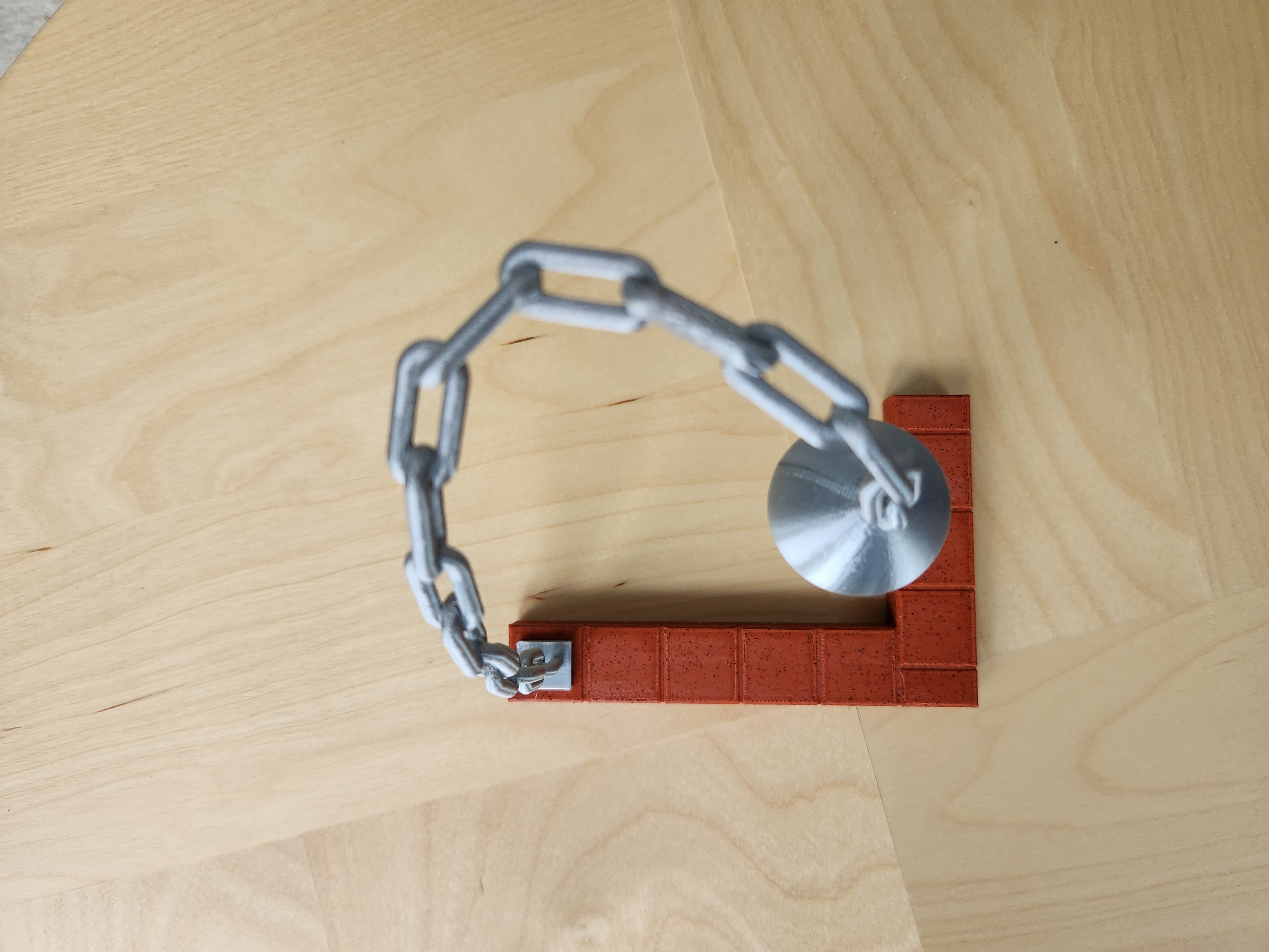 Ball and Chain (Gravity Illusion) by squinn | Download free STL model ...