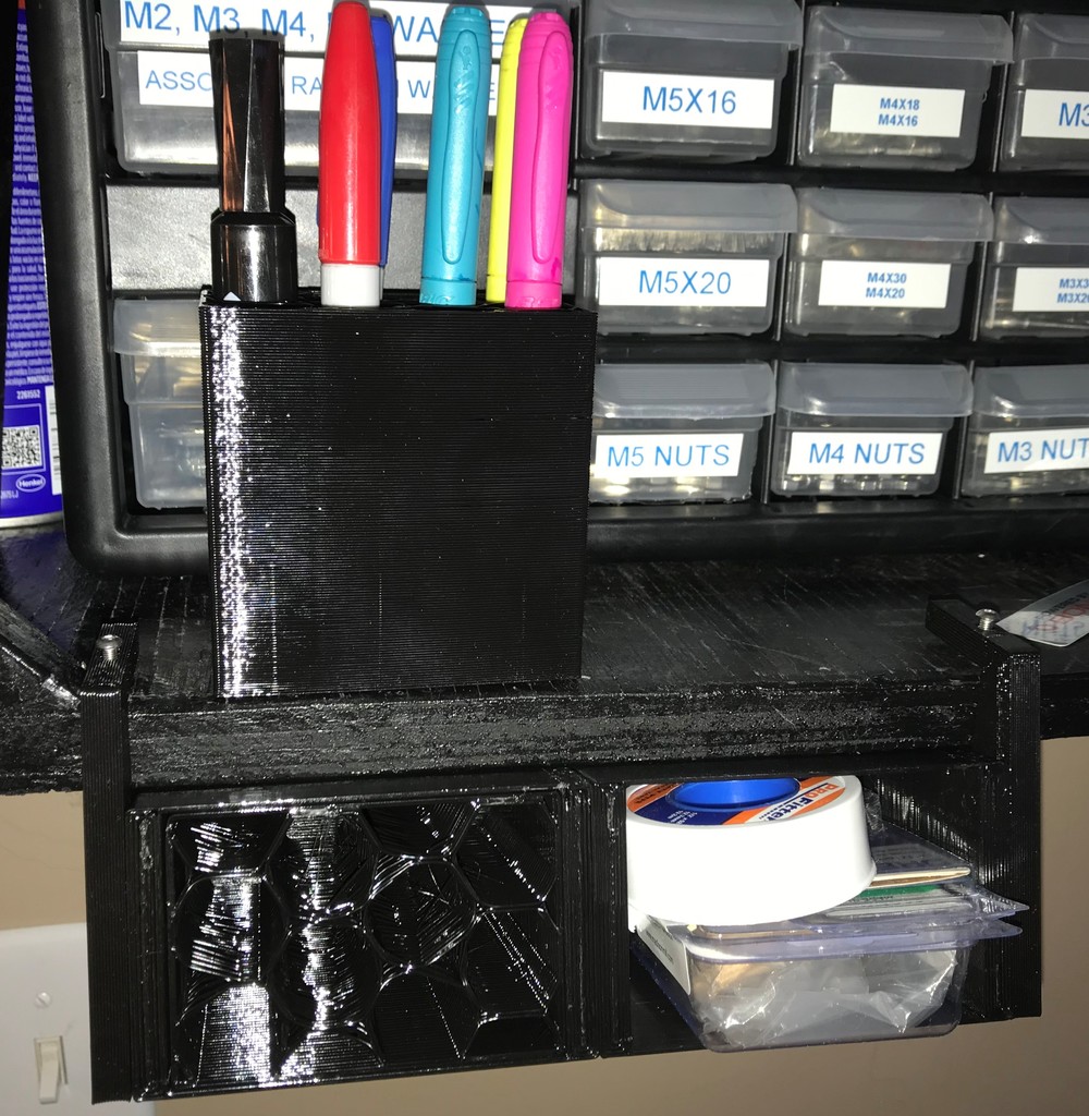 The USTS (Under-Shelf Tray System) by Jared | Download free STL model ...