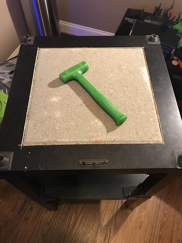 Lack Prusa Enclosure Embedded Paver Braces by Jared | Download free STL ...