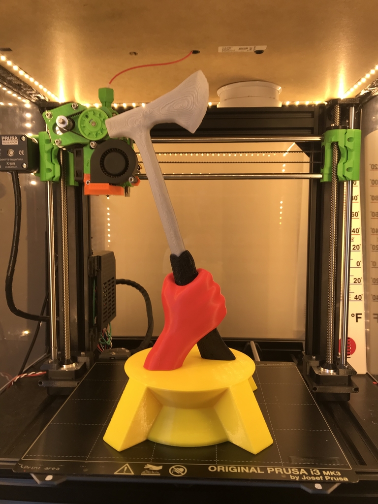 Axe Throwing Trophy by Jared | Download free STL model | Printables.com