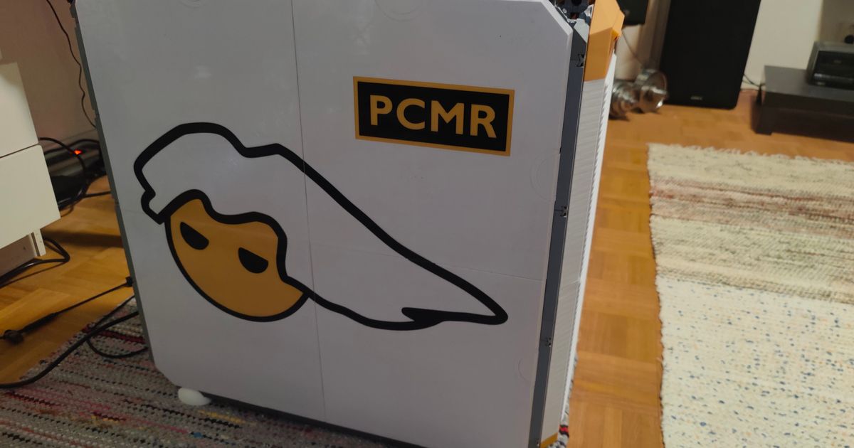 PC Case, customizable by Spegelius | Download free STL model ...