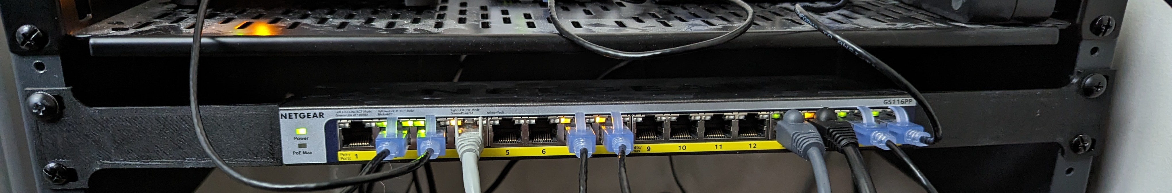 Netgear GS116 Switch Rack Mount Ears / Wings by Brent | Download free ...