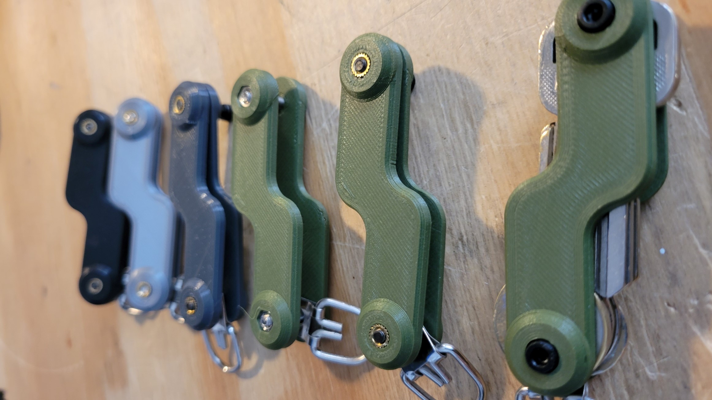 Minimalist Key Organizer by revere521 | Download free STL model ...