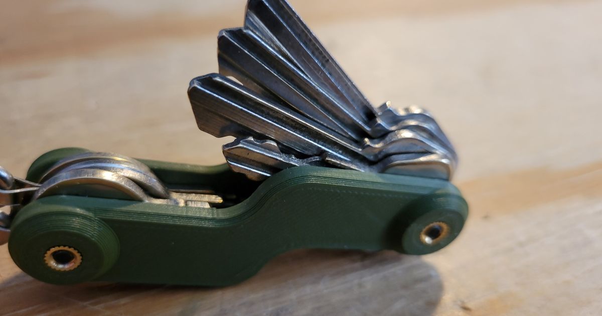 Minimalist Key Organizer by revere521 | Download free STL model ...