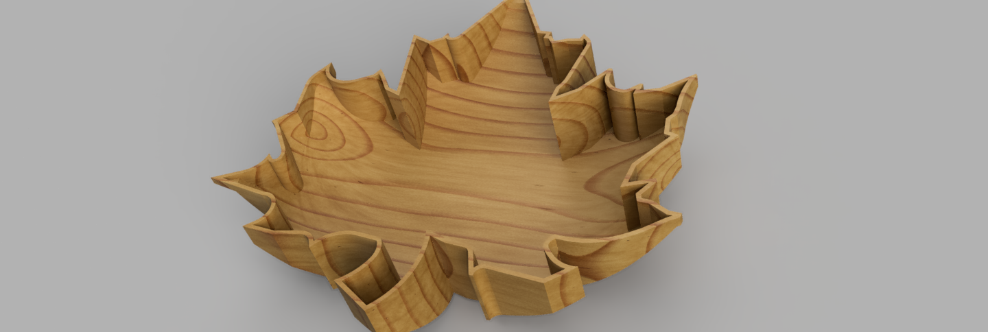Maple Leaf bowl by hawk🦉 | Download free STL model | Printables.com