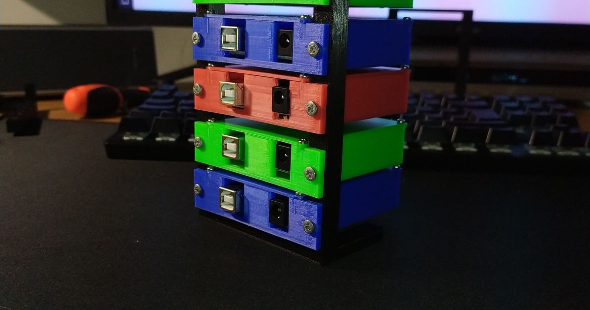 Arduino rack case by Gabe9000 | Download free STL model | Printables.com