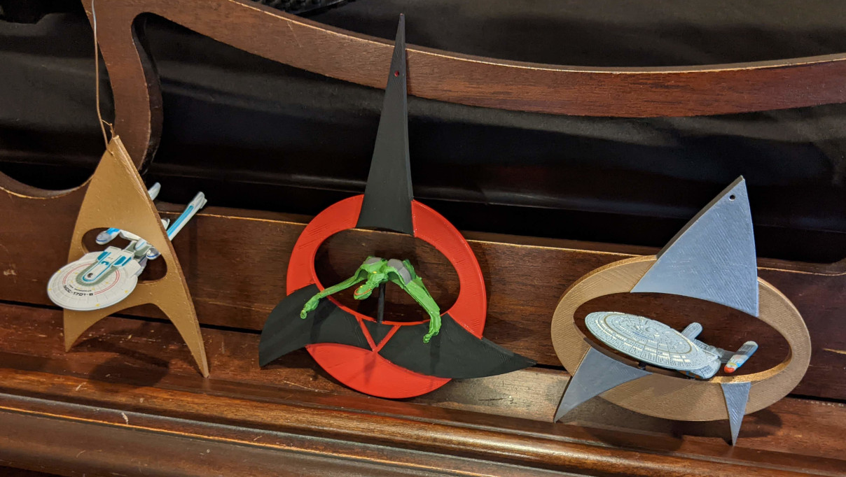 Star Trek Micro Machines Display Ornaments by Mark Hall | Download free ...