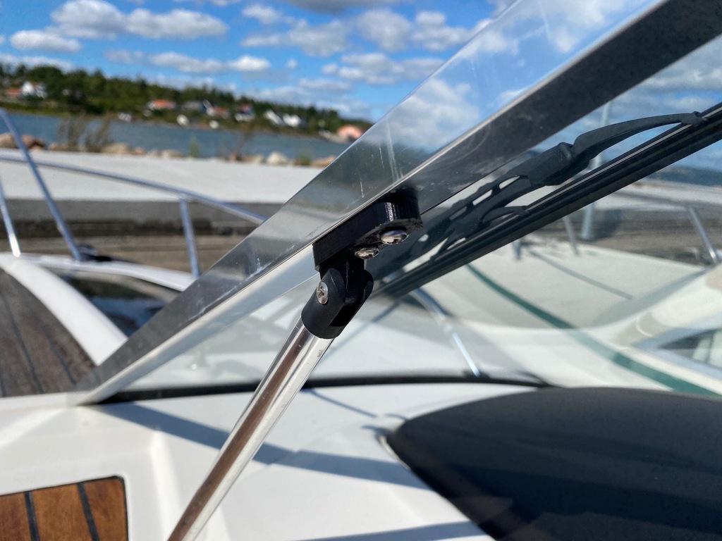 Bracket for boat window support by floano | Download free STL model ...
