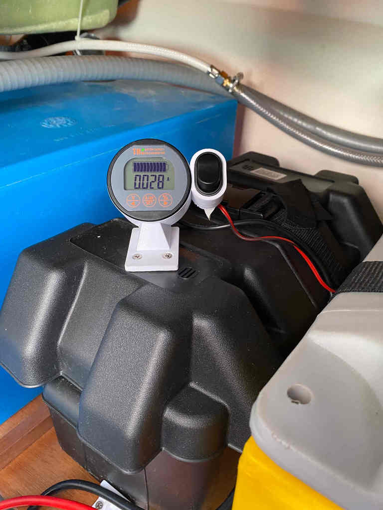 Power meter / Coloumb meter bracket with switch by floano | Download ...