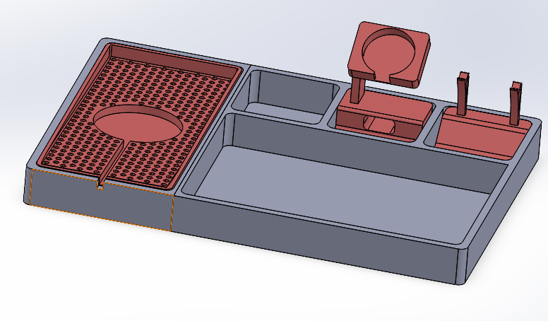 Modular Valet/EDC Trays by Toctoc | Download free STL model ...