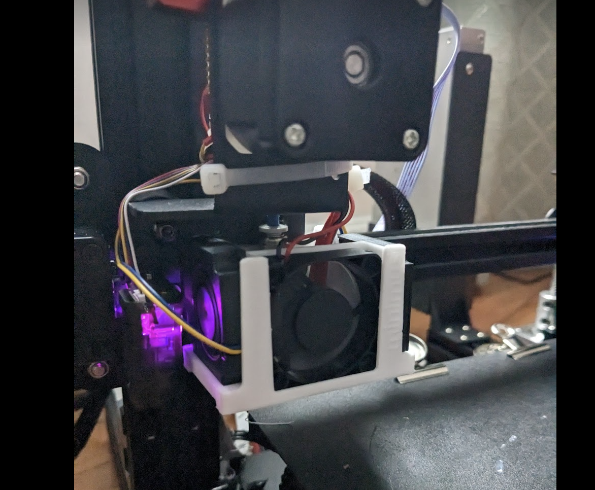 dual fan removible shroud easy to use creality ender many others. works ...