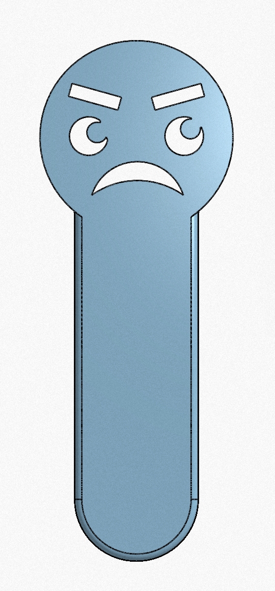 Happy, angry and wow face bookmarks by Cool printables | Download free ...