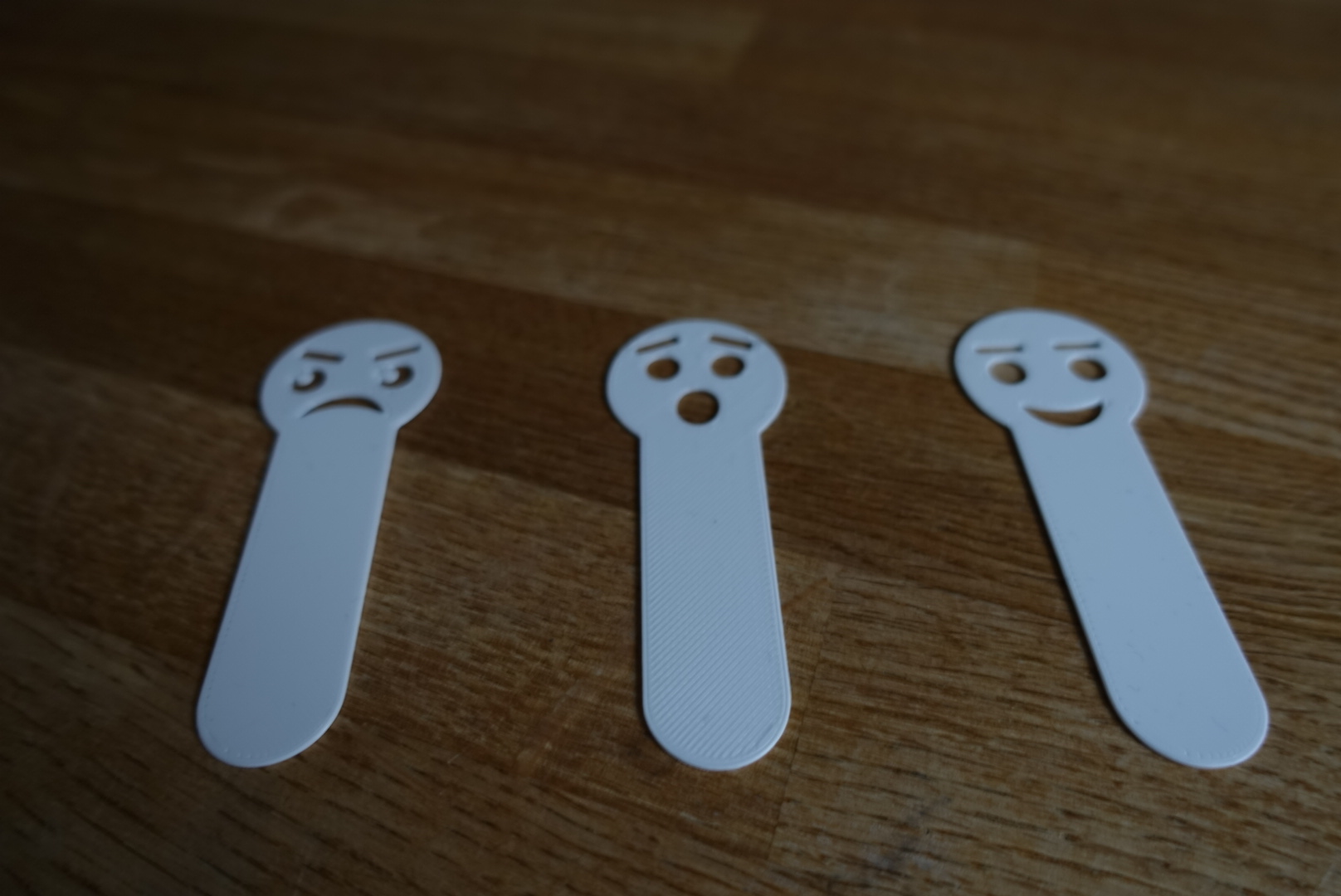 Happy, angry and wow face bookmarks by Cool printables | Download free ...